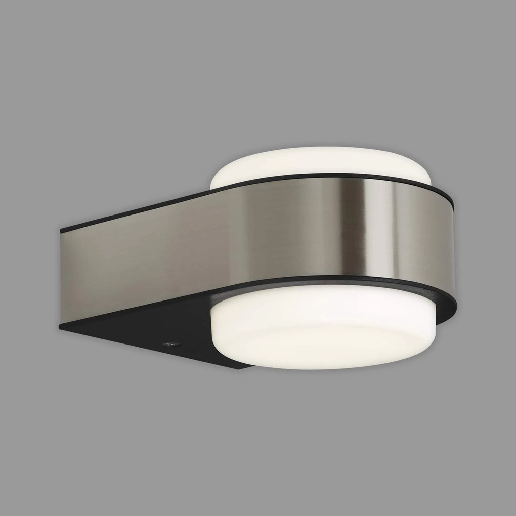 BRILO 3035012 LED venkovní svítidlo 14,4 cm 6,5W 650lm nerez ocel (starý kód: BRILO 3035-012) - BRILO