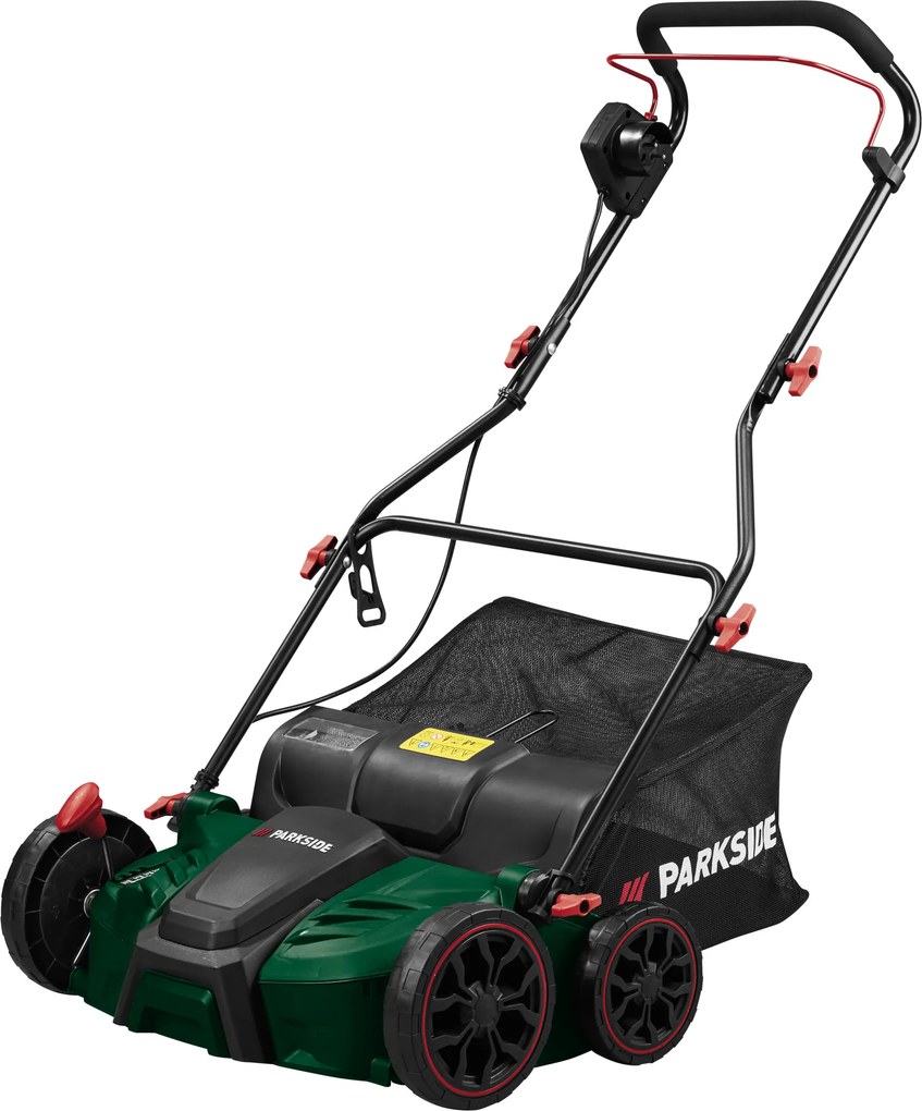 Parkside® Elektrický vertikutátor a provzdušňovač trávníku Pelv 1800 A1