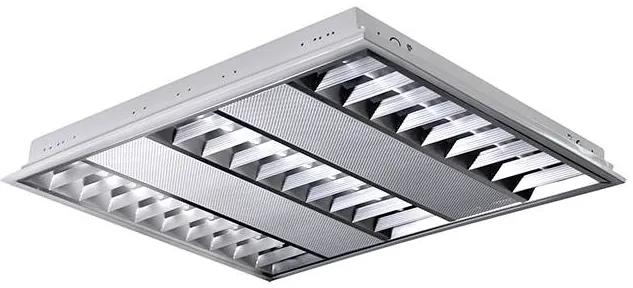 LED stropní osvětlení do rastrového podhledu PEPCO, 39W, denní bílá,  60x60cm, hranaté Plx PEPCO | BIANO