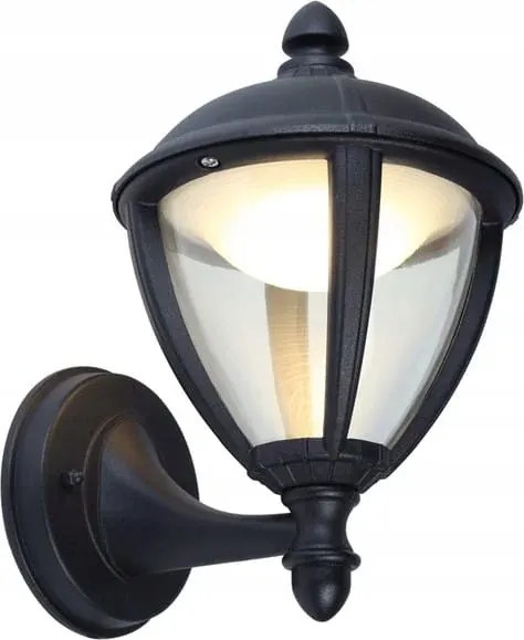 Venkovní fasádní lampa Unite IP44 Led 9W černá Lutec