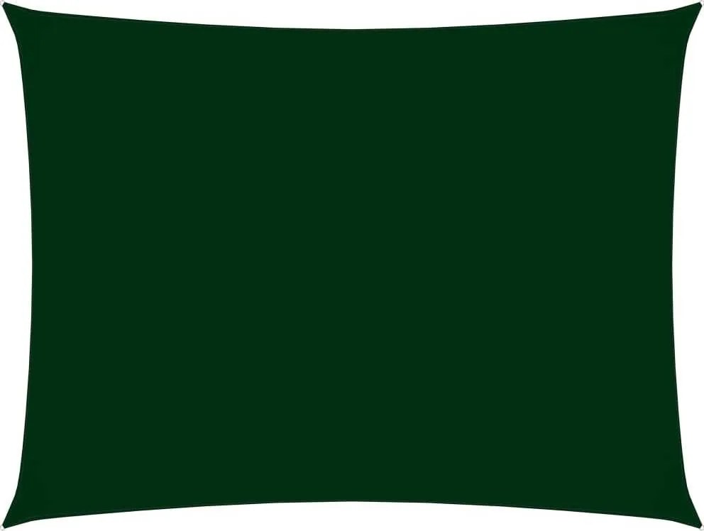 vidaXL Stínící plachta oxfordská látka obdélníková 2,5 x 4 m [135097] Barva: Tmavě zelená