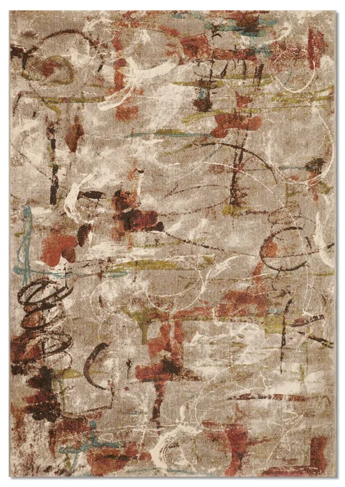 JUTEX Kusový koberec RAMON 63899 8270 BARVA: Vícebarevný, ROZMĚR: 80x150 cm