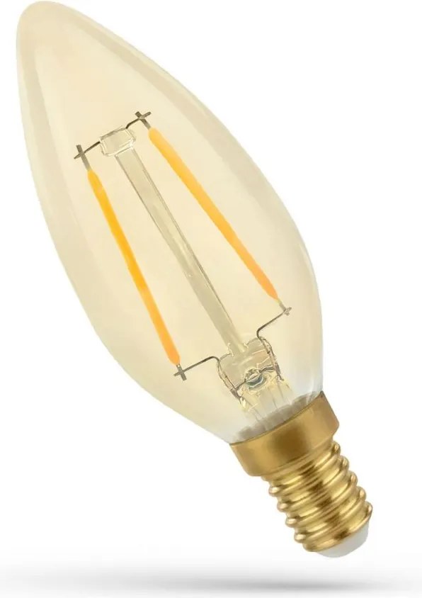 Toolight - LED žárovka E-14 230V 5W Edison 14458, teplá, OSW-05701