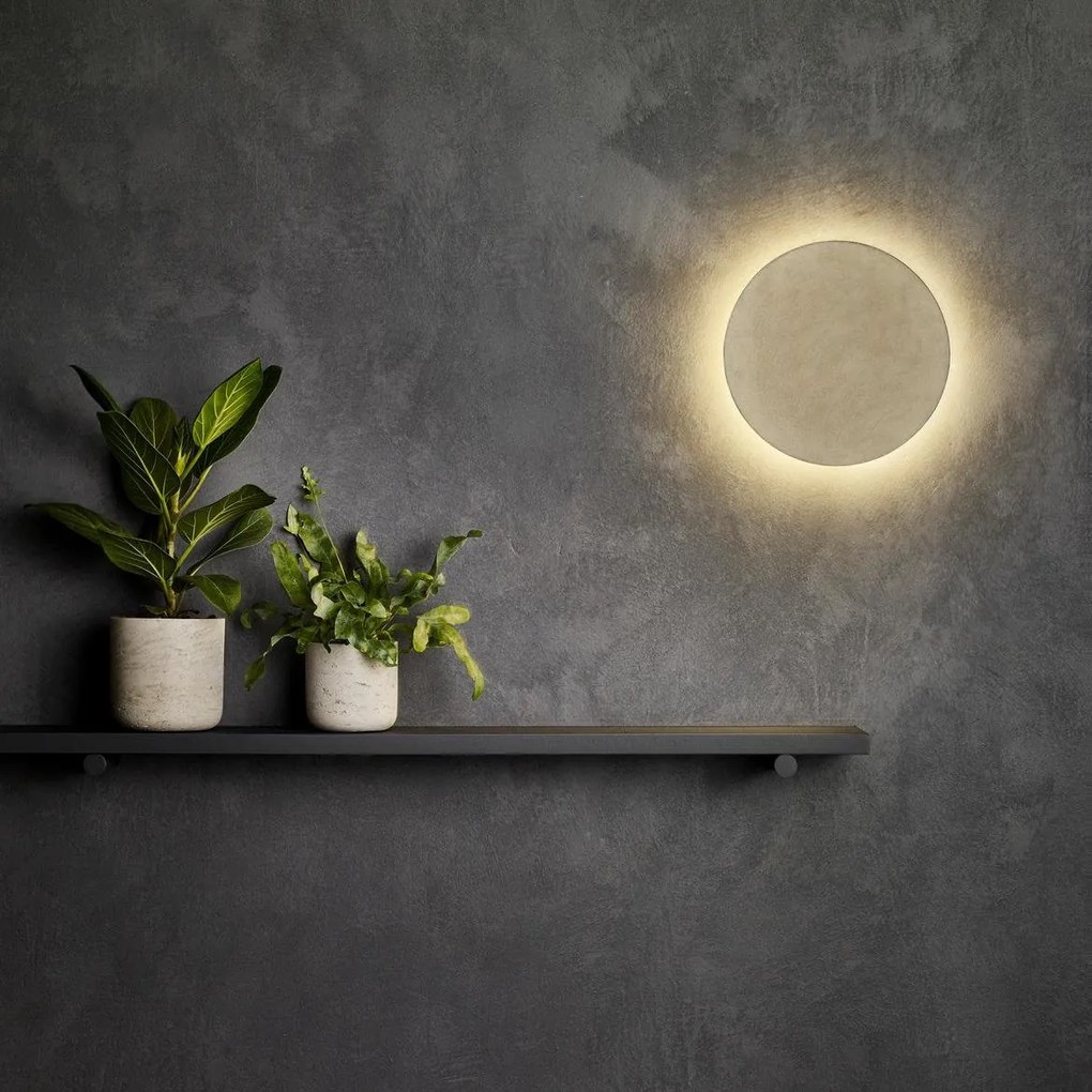 AST 1333011 Venkovní nástěnné svítidlo Eclipse Round 300 LED 12.6W 3000K beton - ASTRO Lighting