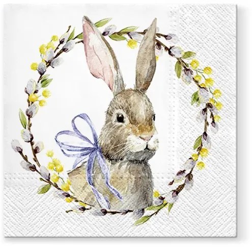 Pl Serwetki Rabbit With Catkins 145353