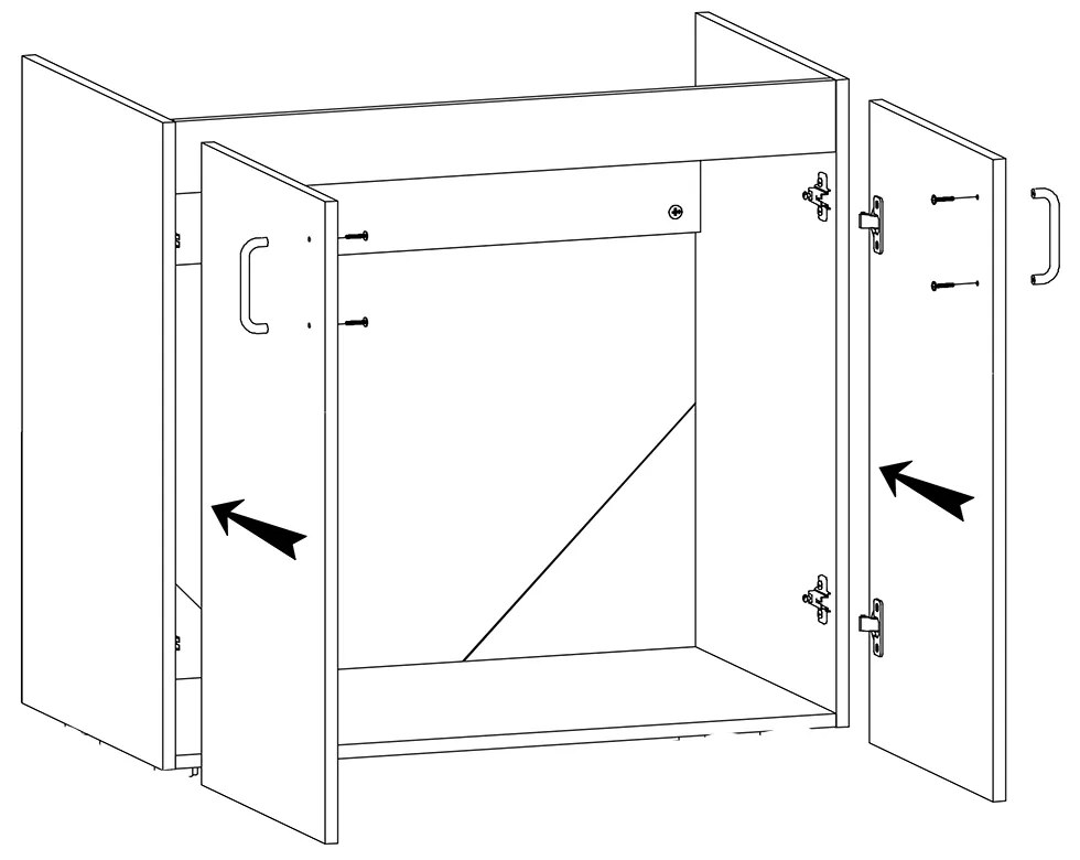 Sycylia | dolní skříňka D80Z pod dřez | andersen
