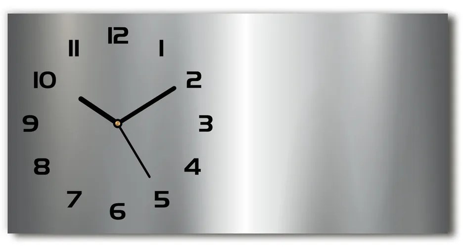 Wallmuralia Skleněné hodiny na stěnu tiché Komové pozadí 60x30 cm