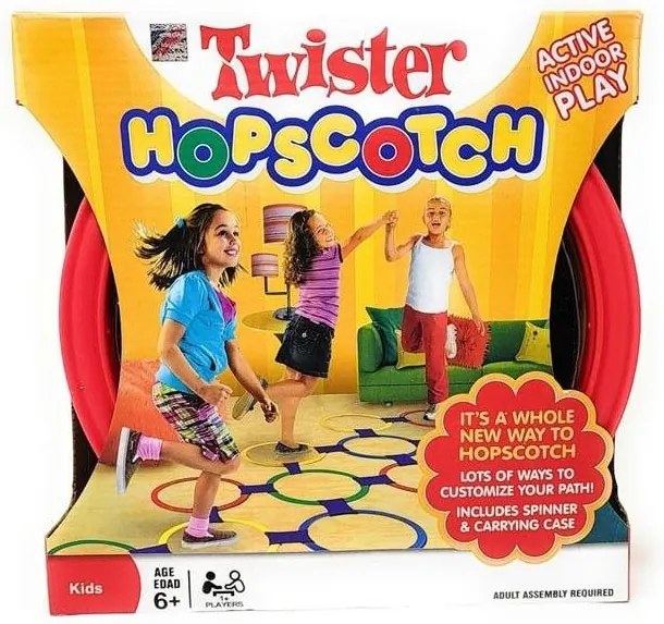 Bavytoy twister hopscotch skákací kroužky