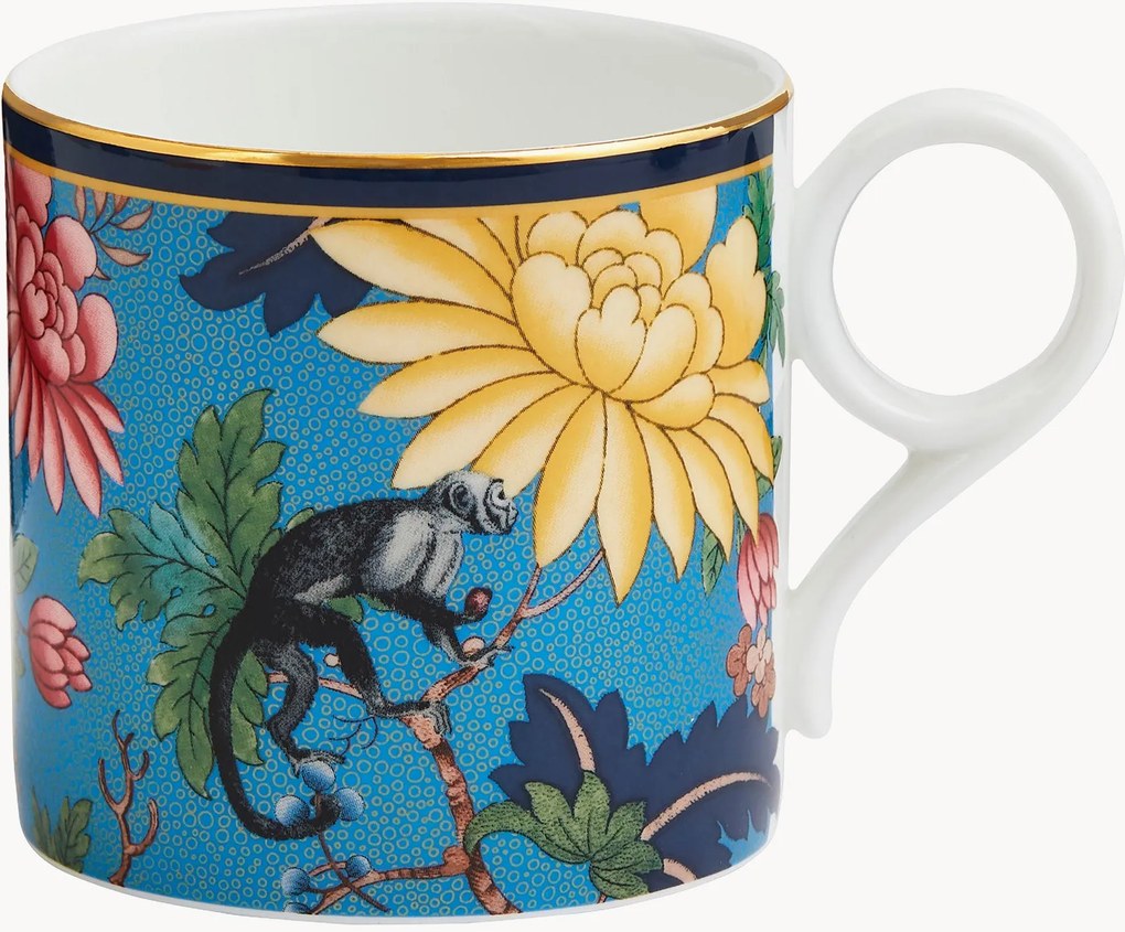 Hrnek z kostného porcelánu Fine Bone China Wonderlust Sapphire Garden