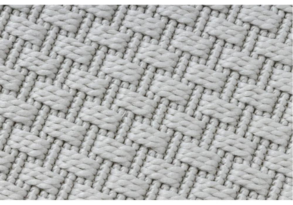 Kusový koberec Decra bílý atyp 70x250cm