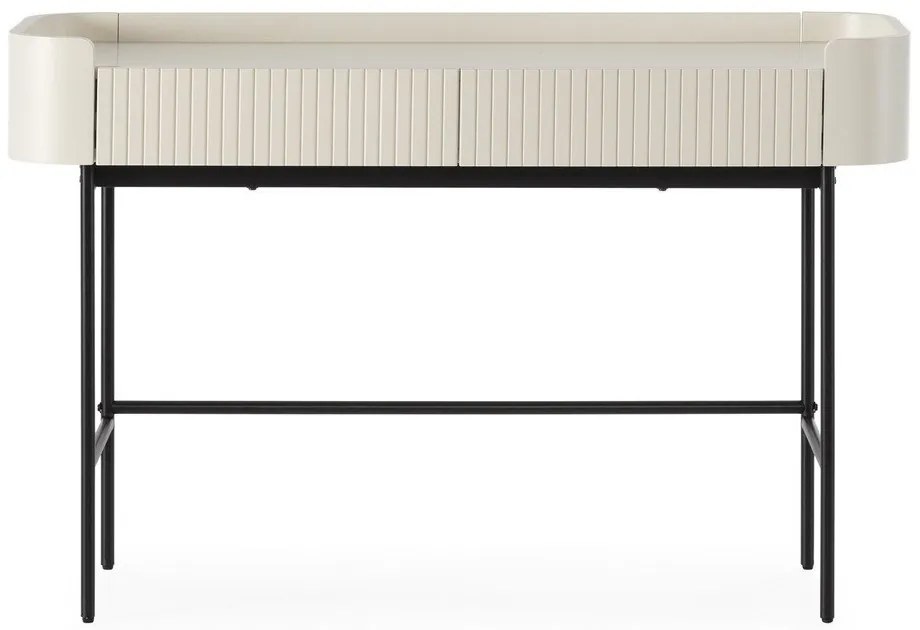Krémový konzolový stolek 40x120 cm Willa – MOME