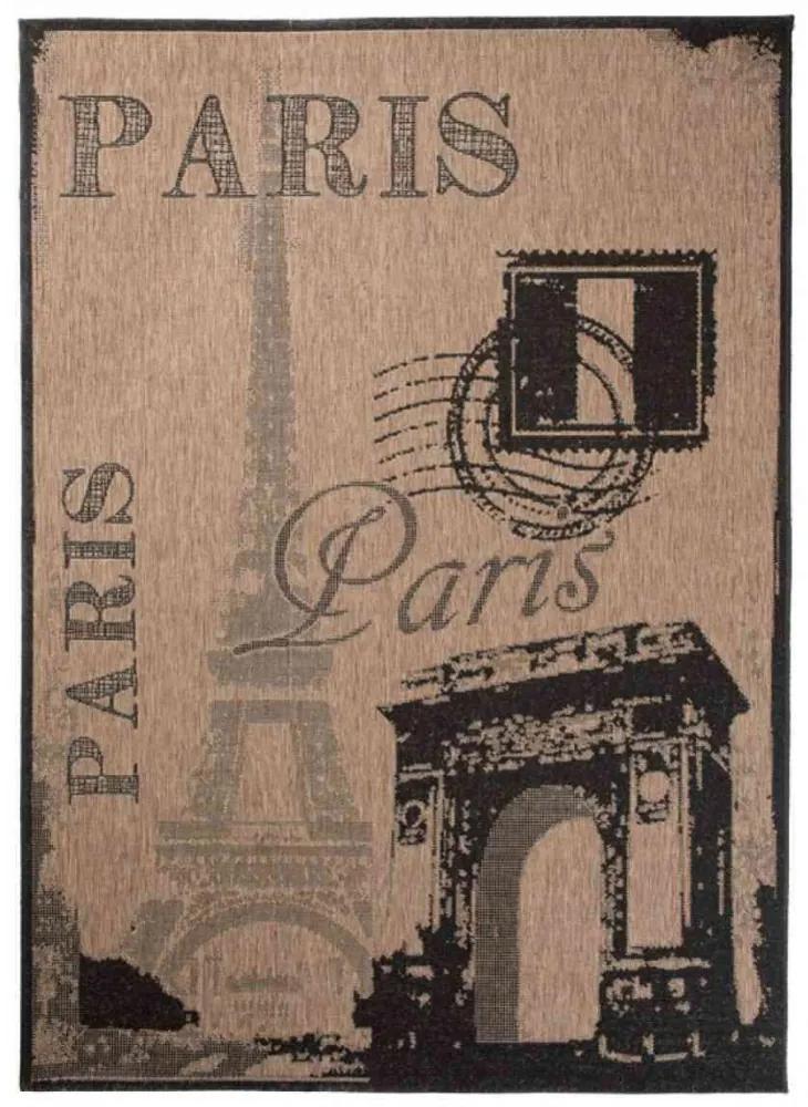 Kusový koberec Paříž hnědý 120x170cm