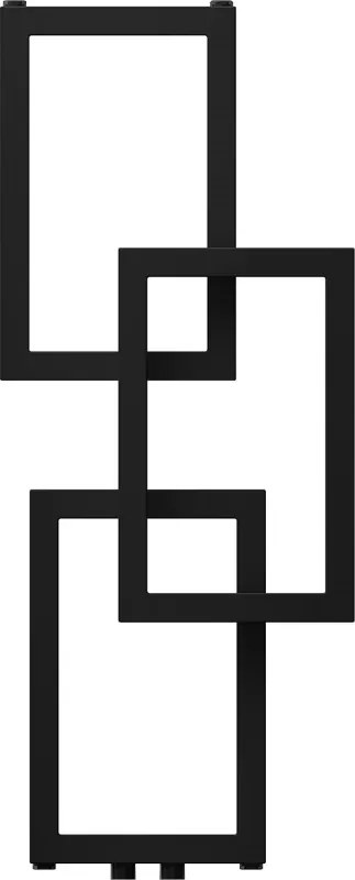 Mexen Grid, dekorativní koupelnový radiátor 870 x 360 mm, 209 W, černá, W215-0870-360-00-70