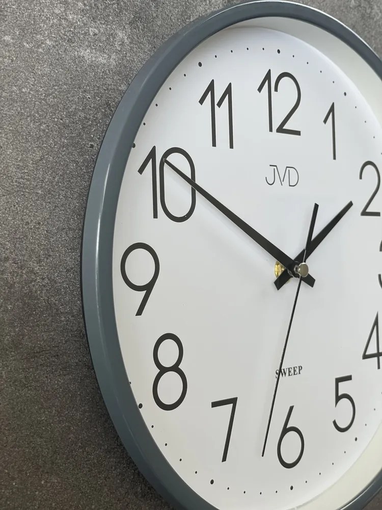 JVD Netikající tiché nástěnné hodiny HX2487.3