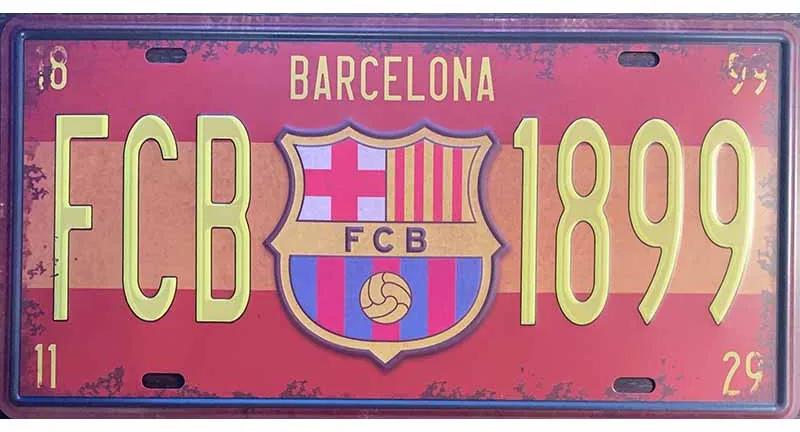 Cedule značka FC Barcelona