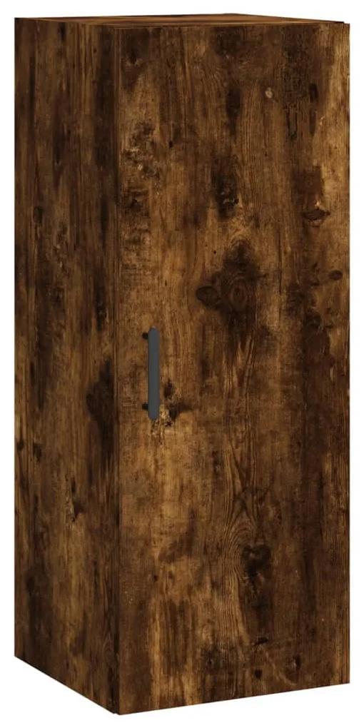 Skříň highboard kouřový dub 34,5 x 34 x 180 cm kompozitní dřevo,  3198862
