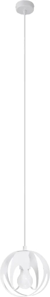 Sollux Lighting Závěsné svítidlo TULOS 1 bílé