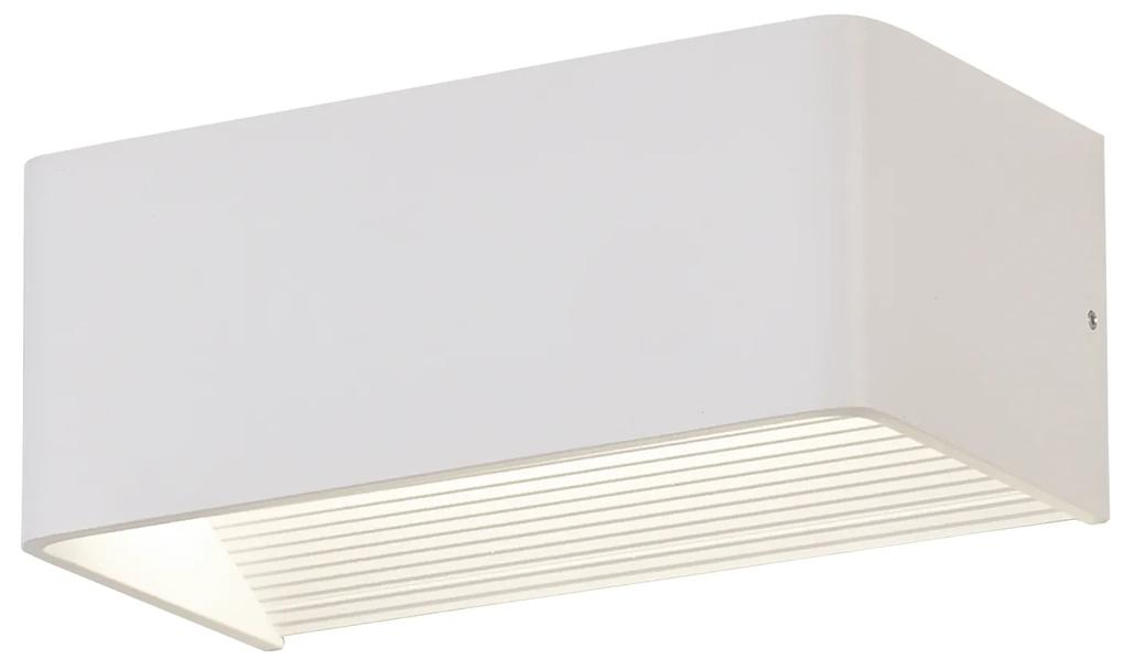 ACB Iluminacion Nástěnné LED svítidlo ICON, š. 20 cm, 10,5W, CRI90, CCT switch 2700-3000K Barva: Bílá, Stmívání: DALI/PUSH