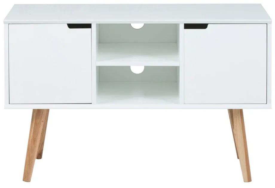 Bílý TV stolek 96x62 cm Mitra - Actona