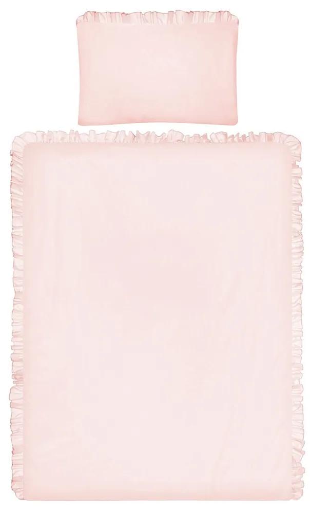 5-dílné ložní povlečení Belisima PURE 100/135 pink Barva: Růžová