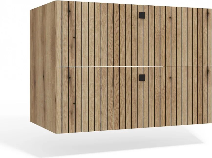 Skříňka pod umyvadlo TIGO 80 2S dub evoke