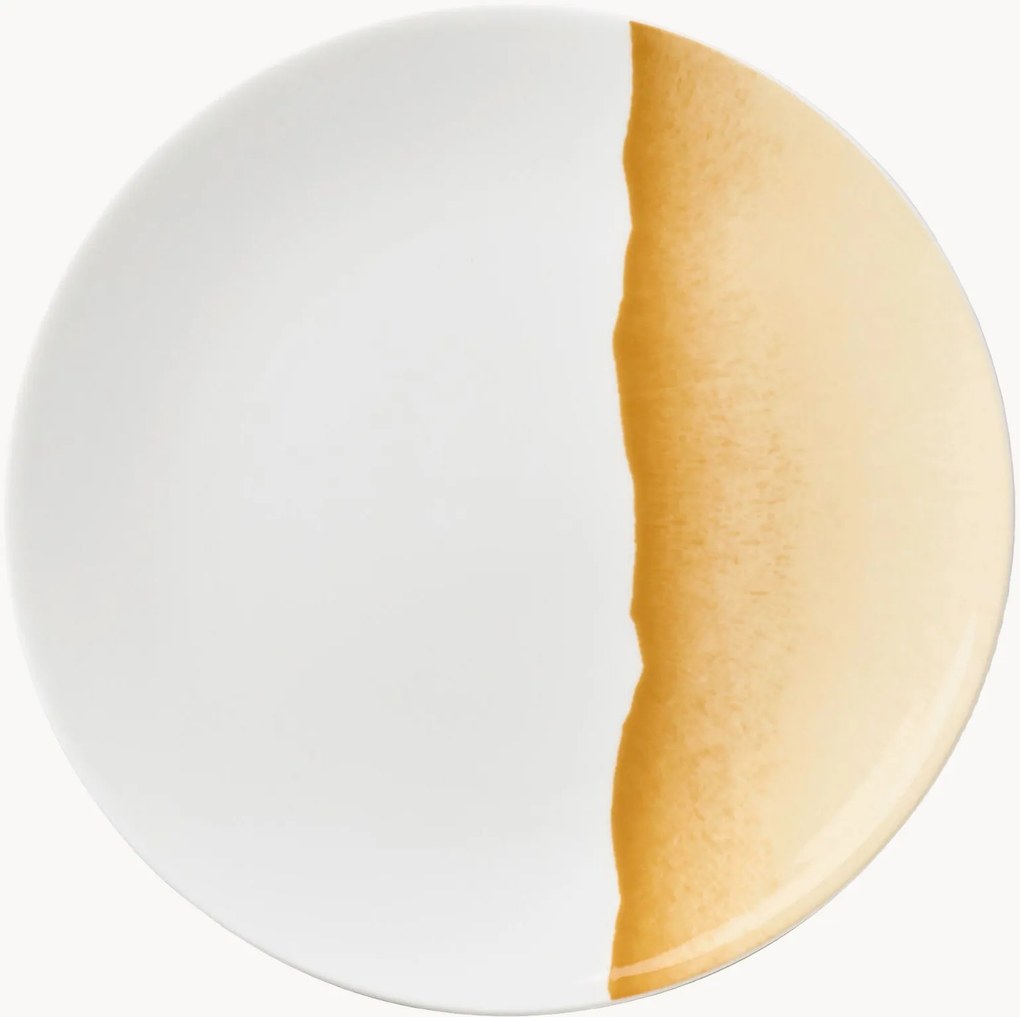 Sada talířů z kostního porcelánu Silhouette, 6 dílů
