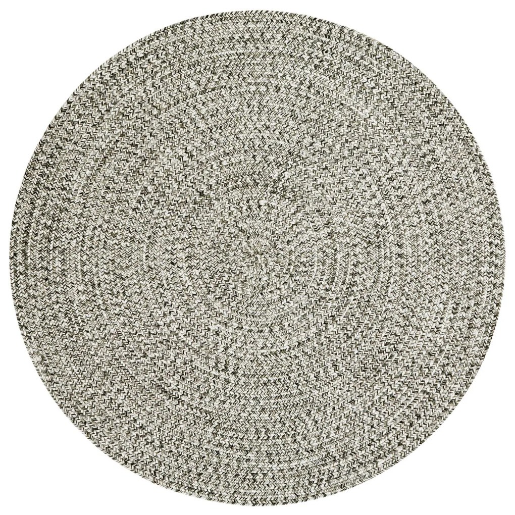 NORTHRUGS - Hanse Home koberce Kusový koberec Braided 105552 Melange kruh – na ven i na doma - 150x150 (průměr) kruh cm
