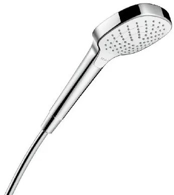 Hansgrohe Croma Select E - Sprchová hlavice Vario, 3 proudy, EcoSmart 9l/min, bílá/chrom 26813400