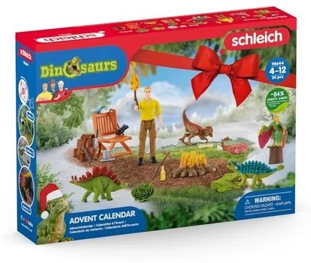 Schleich 98644 Adventní kalendář 2022, Dinosauři