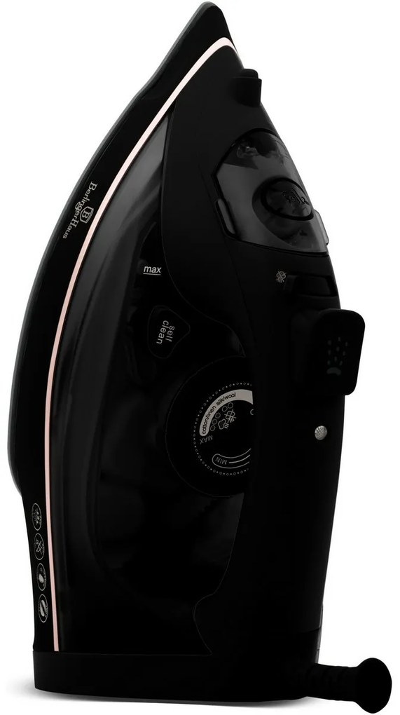 BerlingerHaus Žehlička napařovací 2200 W Black Rose
