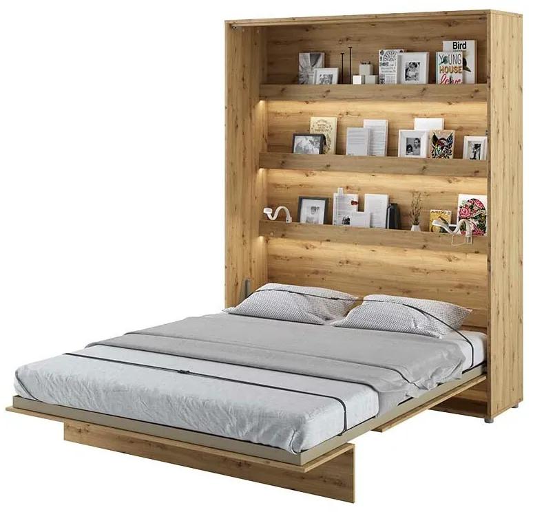 Lenart výklopná postel Bed Concept BC-12 (160) - dub artisan