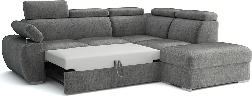 Sedací souprava BASTON | 260x230 cm | rozkládací + úložný prostor | VÝBĚR TKANIN