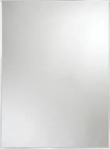 Amirro Zrcadlo na chodbu zeď do koupelny předsíně nalepovací s ozdobnou hranou GLOSSY 50 x 70 cm se strmou fazetou 713-113
