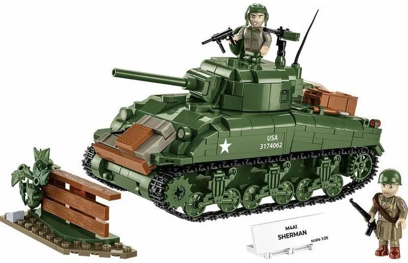 Cobi 3126 ii ww m4a1 sherman 1:35, 2 f