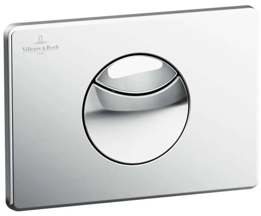 Villeroy & Boch ViConnect - Ovládací tlačítko splachování, chrom 92248561