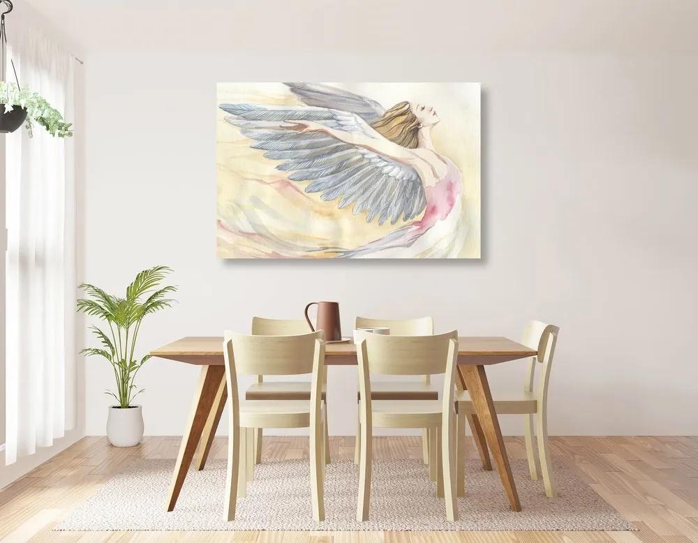 Obraz svobodný anděl - 120x80 cm