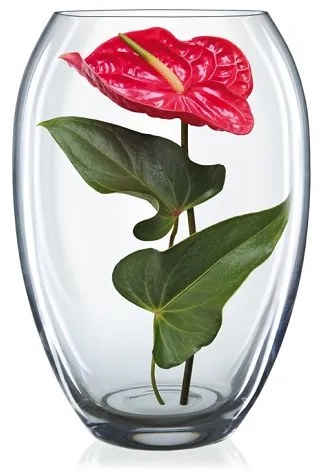 Crystalex Skleněná váza Bohemia Crystal 225 mm