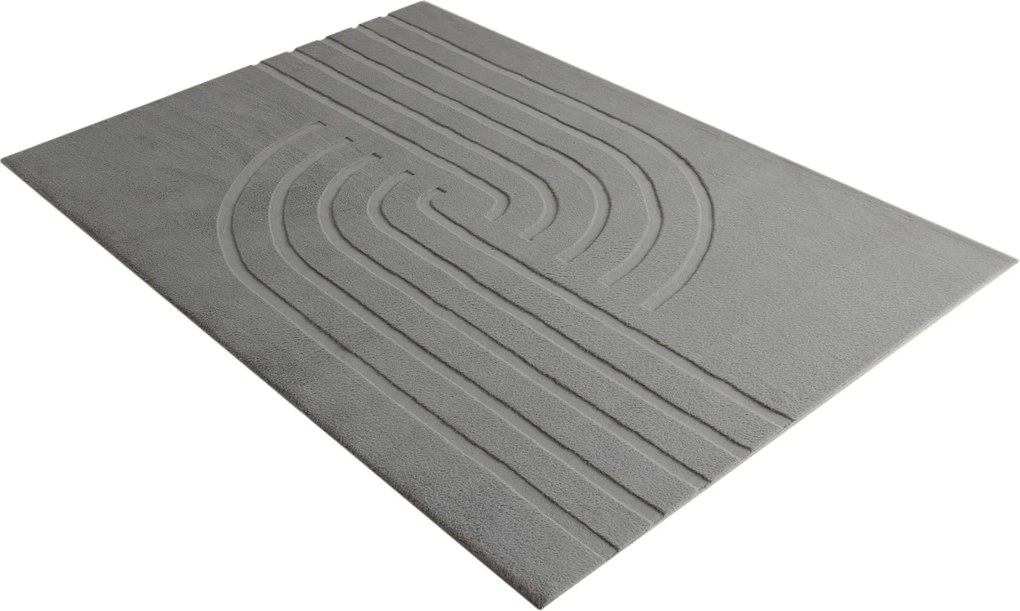 Obsession, Kusový koberec Zen Deluxe 700 Grey, 160x230, šedá, ložnice