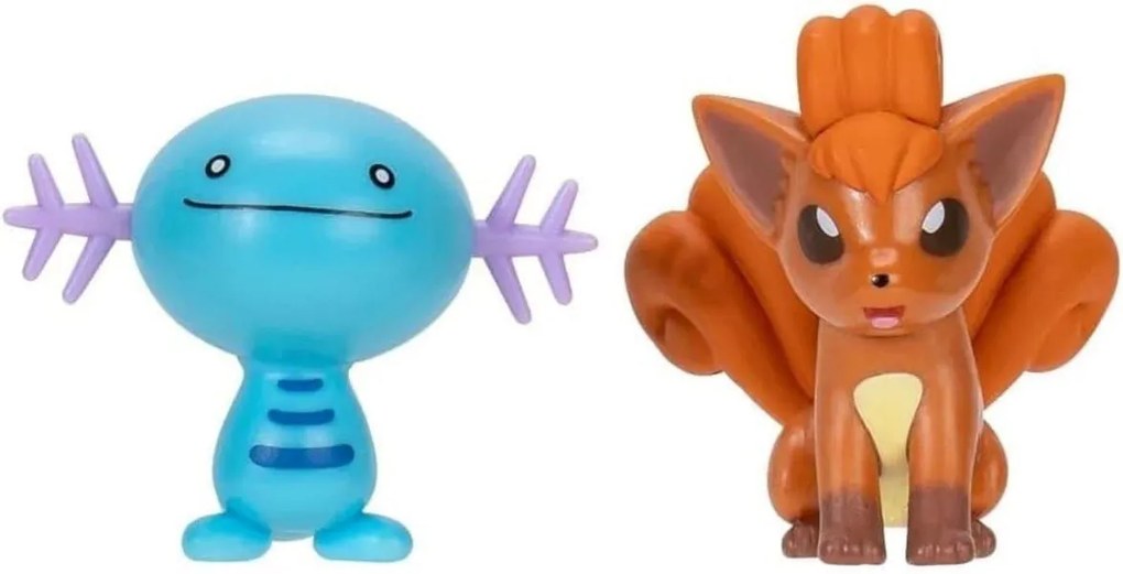 Jazwares pokémon figurky - wooper & vulpix 5 cm