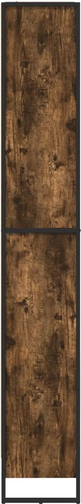 Knihovna 80 x 30 x 189,5 cm Kompozitní dřevo Kouřový dub 3403012