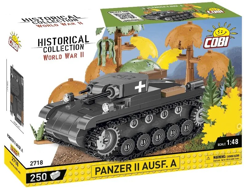 Cobi 2718 německý tank panzer ii ausf. a