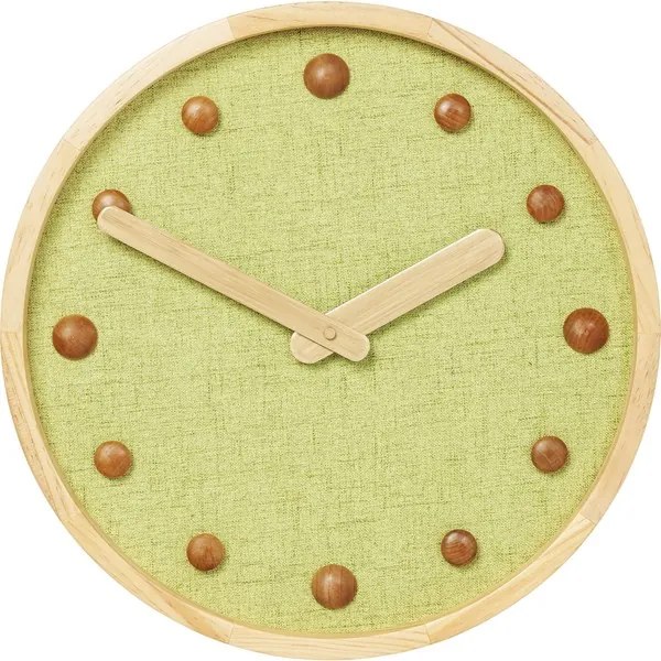Nástěnné hodiny Arizona 42 cm - zelené