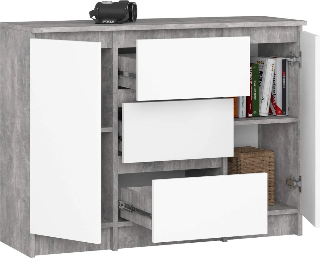 Komoda Girgo 100 cm - výběr z 8 provedení