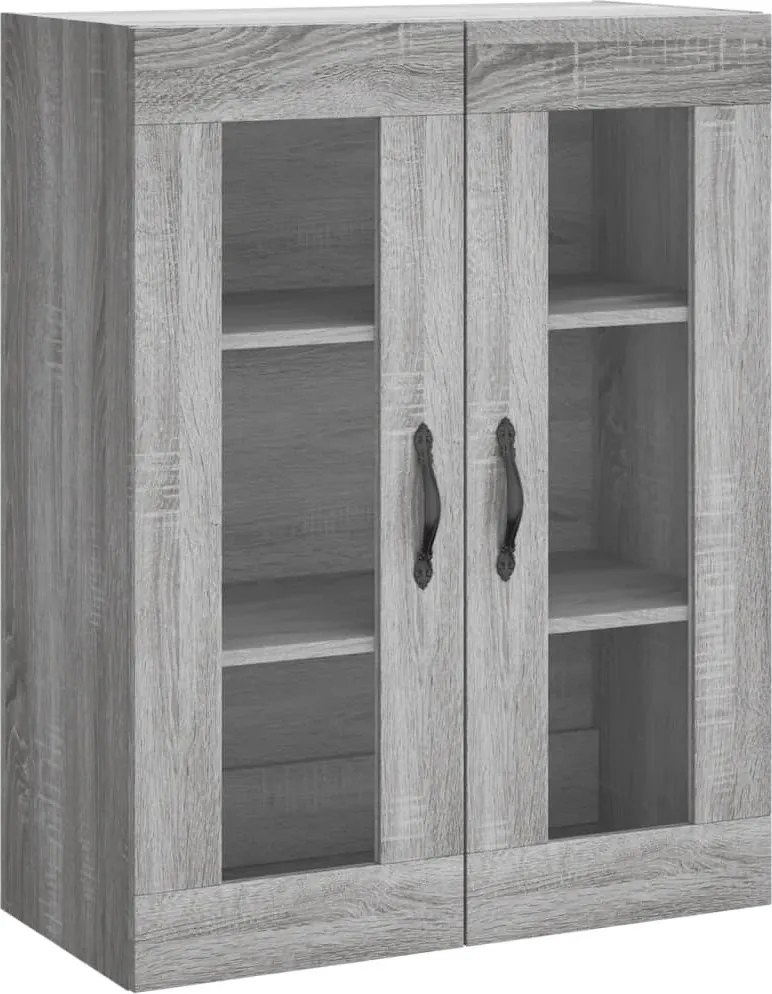 Skříň highboard šedá sonoma 69,5 x 34 x 180 cm kompozitní dřevo 3198439