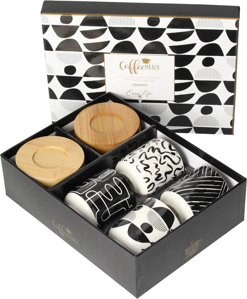 Sada šálků Contraria 100ml bamboo