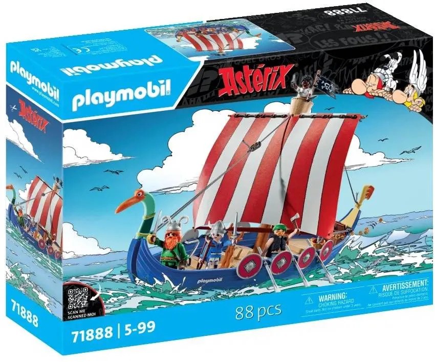 Playmobil 71888 asterix: pirátská loď