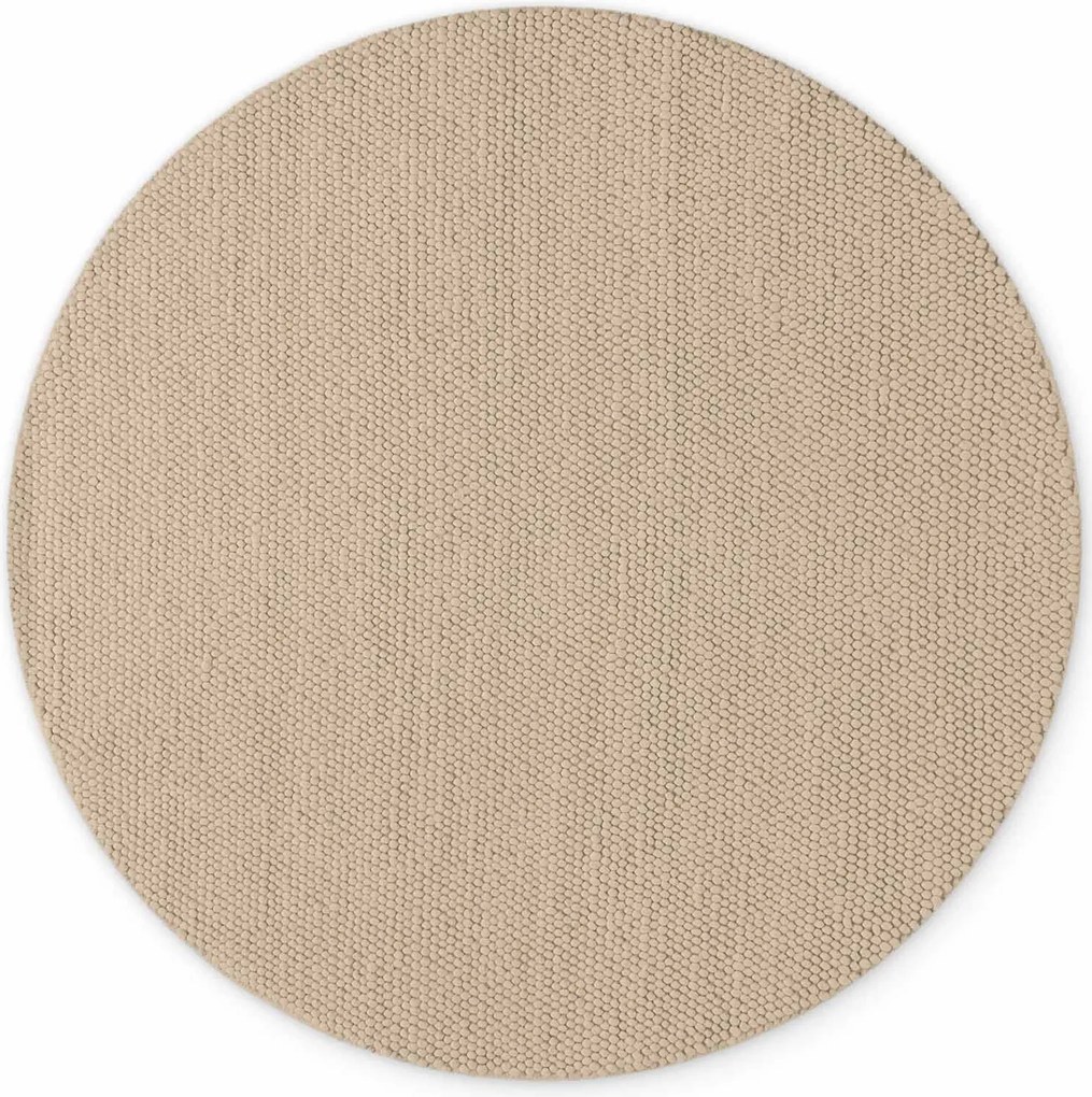 Ted Baker Kusový koberec Richmond 106366 Light Beige kruh, 200x200, béžová, dětský pokoj