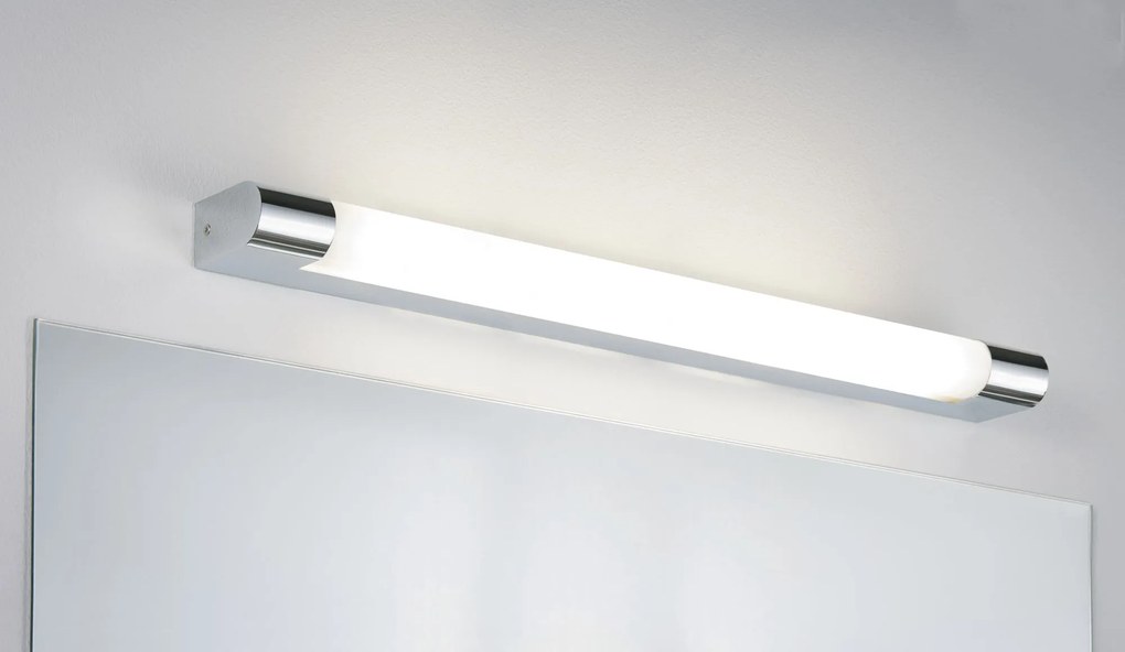 Paulmann 79716 Mizar, oválné svítidlo nad zrcadlo do koupelny, 10,5W LED 3000K, délka 63cm, IP44