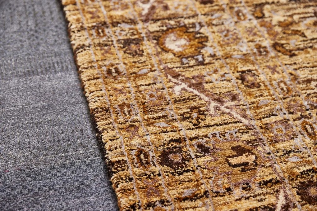 Diamond Carpets koberce Ručně vázaný kusový koberec Babylon DESP HK20 Camel Mix Rozměry koberců: 200x290