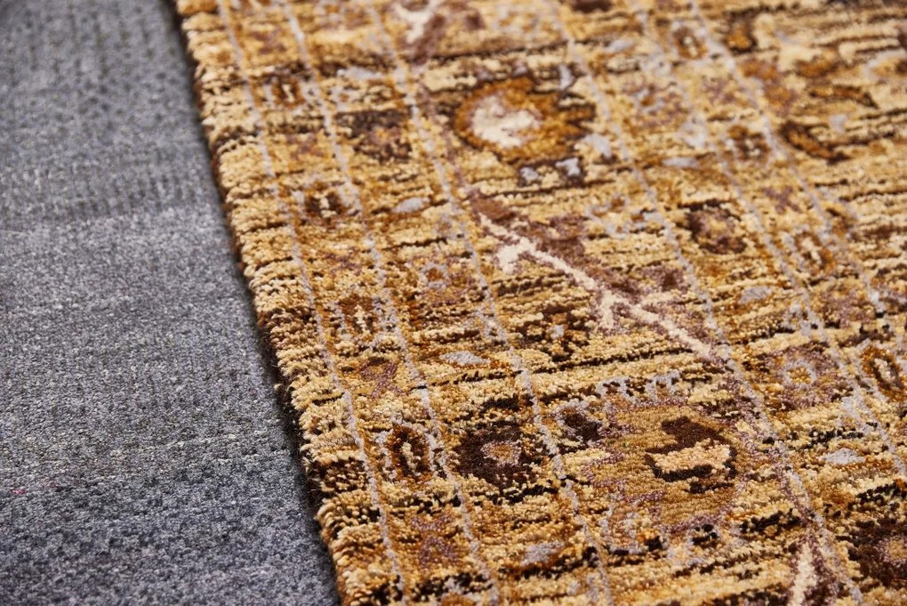 Diamond Carpets koberce Ručně vázaný kusový koberec Babylon DESP HK20 Camel Mix Rozměry koberců: 300x400